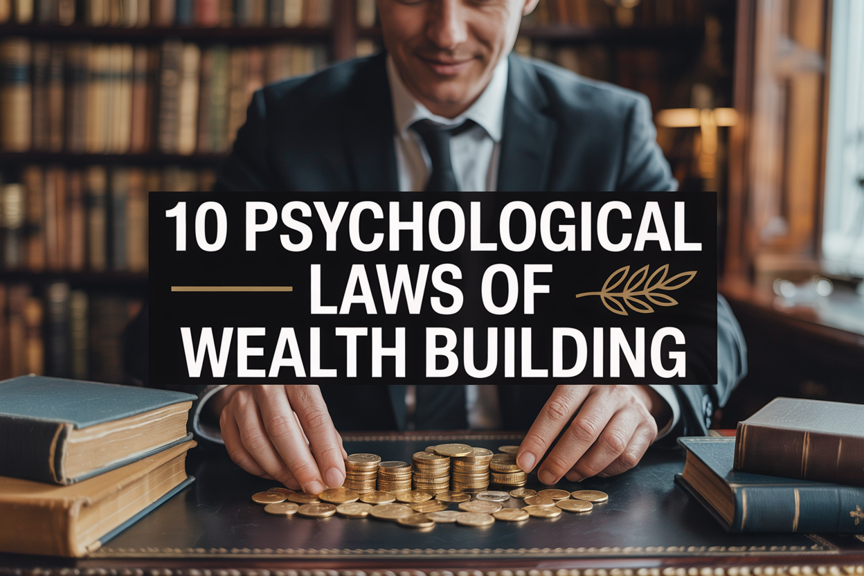 10 Laws of Wealth Building According to the Power of Psychology - Digibug